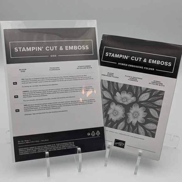 Stampin' Up! | Office | Stampin Up Bloom Stampin Cut Emboss Dies Hybrid ...